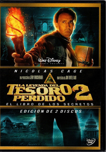 La Leyenda Tesoro Perdido 2 Edicion 2 Discos Pelicula Dvd Karzov