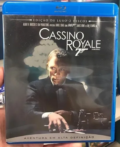 007 Cassino Royale Edição De Luxo Blu Ray Parcelamento Sem Juros