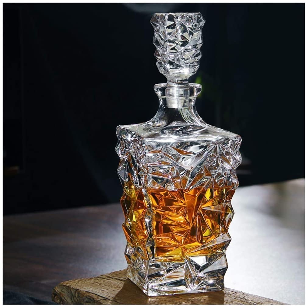 Garrafa Decanter Vidro Licor Whisky 29 X 11 | FICA EM CASA PONTO COM Garrafa Decanter Vidro Licor Whisky 29 X 11 | FICA EM CASA PONTO COM