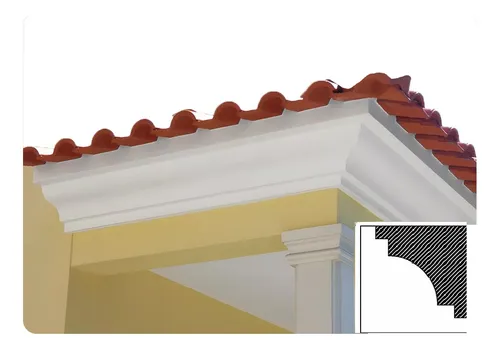 25 Metros Molduras Unicel Para Colar/pared/techo