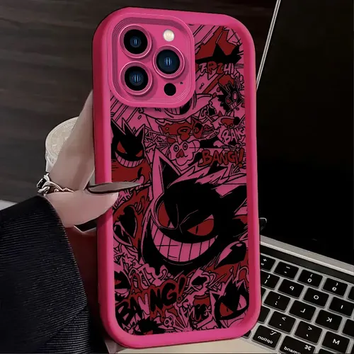Funda Blanda De Lujo Gengar Pokemon Para iPhone 17 Promax ~ | MercadoLibre