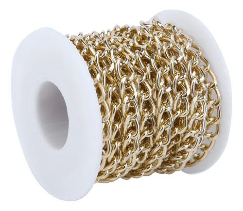 Twisted Chain Aluminium Curb Chains Link Metal Cable Link | MercadoLivre