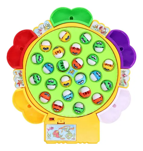 Juego De Pesca 24 Peces 5 Cañas Juego De Pesca Giratorio | Meses sin ... Juego De Pesca 24 Peces 5 Cañas Juego De Pesca Giratorio | Meses sin ...