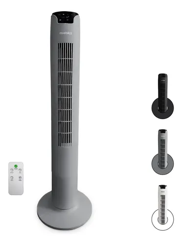 Ventilador Torre Oscilante 42 Control Remoto 3v Silencioso Envío Gratis