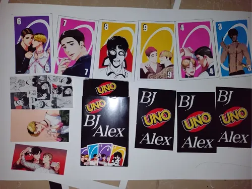 Juego De Mesa Cartas Uno Edición Bj Alex Yaoi Bl Manhwa 100 | MercadoLibre