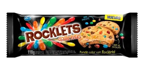 Pack X 18 Unid. Galletitas 118 Gr Rocklets Galletitas Dul Pack X 18 Unid. Galletitas 118 Gr Rocklets Galletitas Dul
