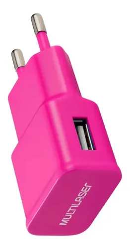 Carregador De Parede Smartogo Bivolt Usb Rosa Multilaser | MercadoLivre Carregador De Parede Smartogo Bivolt Usb Rosa Multilaser | MercadoLivre