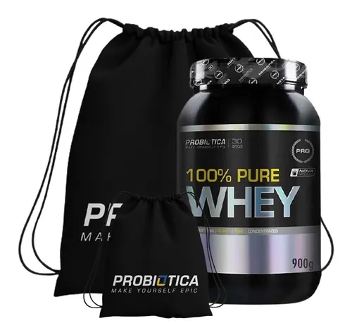 100 Pure Whey 900g Probiótica Compre 2 Com Frete Grátis