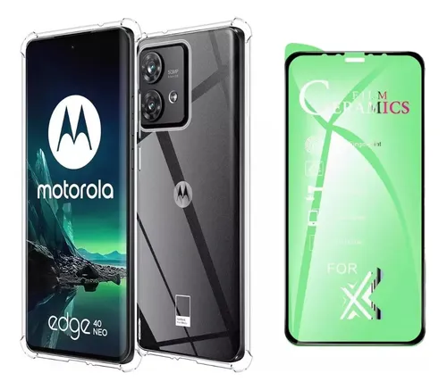 Capa Anti Queda Película De Cerâmica Para Moto Edge 40 Neo Mercadolivre