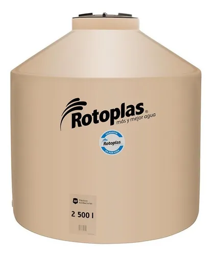 Tanque De Agua Rotoplas Tinaco Tricapa Vertical Polietileno 2500l De