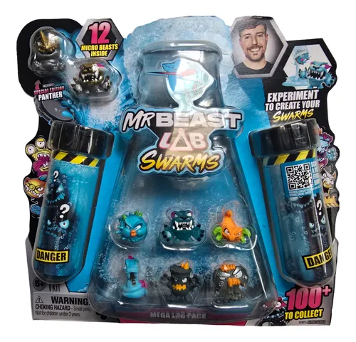 Figuras De Accion Mr Beast Mega Lab Swarms 12 Micro Beasts | Envío gratis