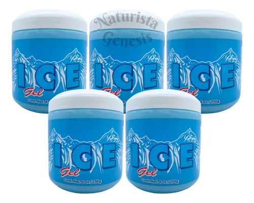 Ice Gel 250g Original Gel Frío Relajante Dolor Muscular 5pzs | Envío gratis
