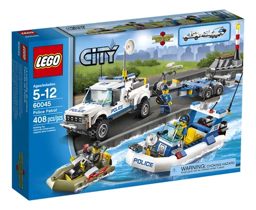 Lego City Police 60045 Set De Construcción Patrulla De Pol 0 Versión ...