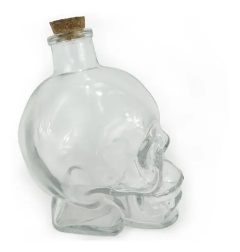 Garrafa De Vidro Caveira 450ml | MercadoLivre Garrafa De Vidro Caveira 450ml | MercadoLivre