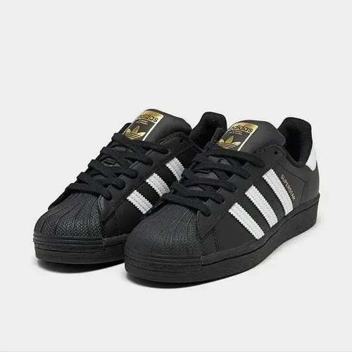 Tenis Adidas Superstar Concha Clasico Negro Original En Caja | Meses ...