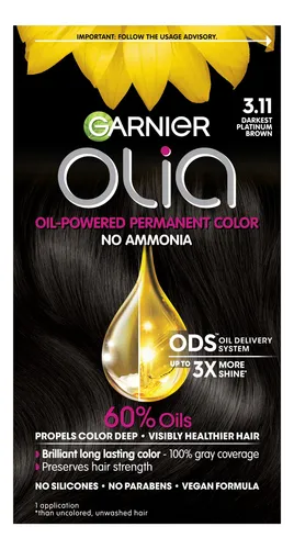Hair Dye Garnier Olia Ammonia-free 3.11 Darkest Platinum Bro | MercadoLivre Hair Dye Garnier Olia Ammonia-free 3.11 Darkest Platinum Bro | MercadoLivre