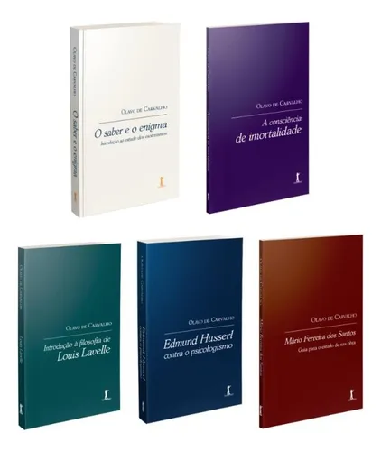 Kit - Cursos Do Olavo (5 Livros) ( Olavo De Carvalho ) | Frete grátis Kit - Cursos Do Olavo (5 Livros) ( Olavo De Carvalho ) | Frete grátis