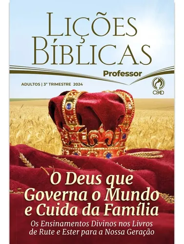 Revista Ebd Adulto Professor O Deus Que Governa O Mundo Cpad | MercadoLivre Revista Ebd Adulto Professor O Deus Que Governa O Mundo Cpad | MercadoLivre