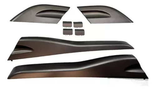 Kit Moldura Acabamento Rack Teto Tucson Completo Grafite | Frete grátis