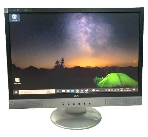 Monitor Lcd Aoc 212va 22´´ Polegadas Dvi Vga | Frete grátis