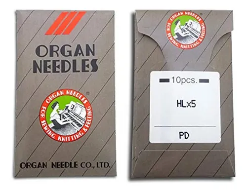 20 Agujas Organ Hlx5 Titanium (pd) Tamaños (métrico 90/14) | Cuotas sin interés