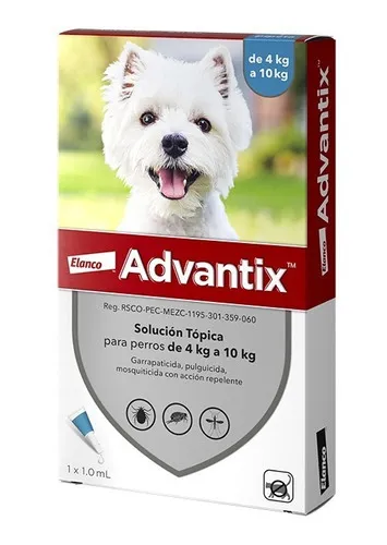 Advantix® Antipulgas Y Mosquitos Para Perros Entre 4 Y 10 Kg | MercadoLibre Advantix® Antipulgas Y Mosquitos Para Perros Entre 4 Y 10 Kg | MercadoLibre