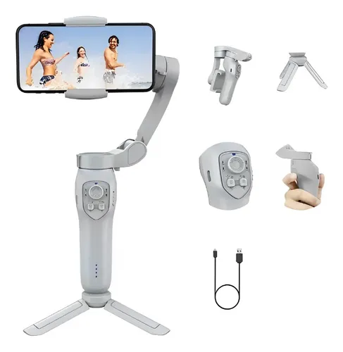 Estabilizador De Imagem Celular Profissional Gimbal 3 Eixos | Frete grátis
