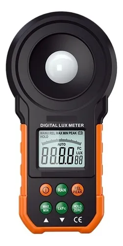 Luxómetro Digital 200,000 Lux Medidor De Luz Prueba | Cuotas sin interés