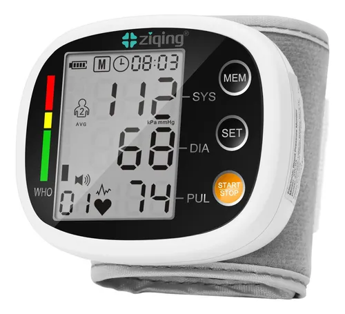 Ziqing Monitor De Presion Arterial De Muneca, Maquina Recarg | MercadoLibre Ziqing Monitor De Presion Arterial De Muneca, Maquina Recarg | MercadoLibre