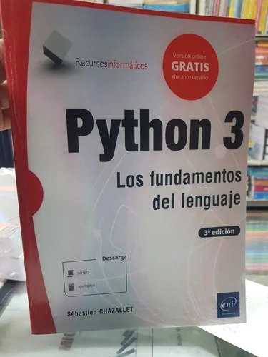 Libro Python 3 Los Fundamentos Del Lenguaje 3ra Edición en venta en ... Libro Python 3 Los Fundamentos Del Lenguaje 3ra Edición en venta en ...