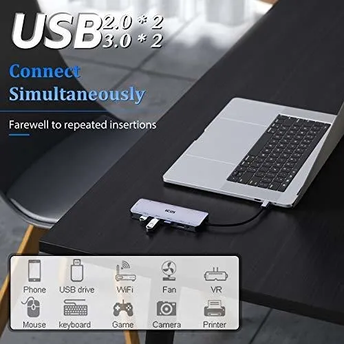 Hub Usb C Iczi 11 En 1 Hub Usb Tipo C Con Puerto Ethernet, 4 en venta ... Hub Usb C Iczi 11 En 1 Hub Usb Tipo C Con Puerto Ethernet, 4 en venta ...