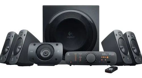 Parlante Z906 5.1 Logitech Potencia 500w Subwoofer 165w Plug | MercadoLibre