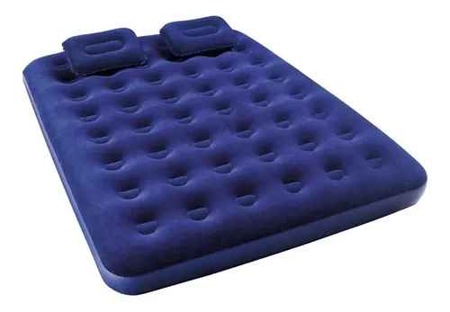 Colchon Inflable 2 Plazas + 2 Almohadas + Bombin / Con Envio | Cuotas ... Colchon Inflable 2 Plazas + 2 Almohadas + Bombin / Con Envio | Cuotas ...
