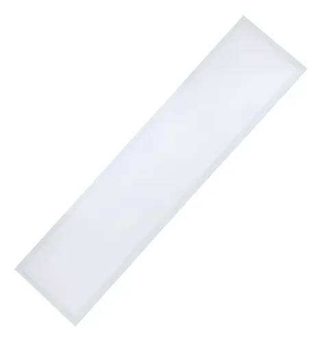 2 Painel Retangular Led 120x30 48w Embutir Slim Neutro 4000k Cor Branco ...