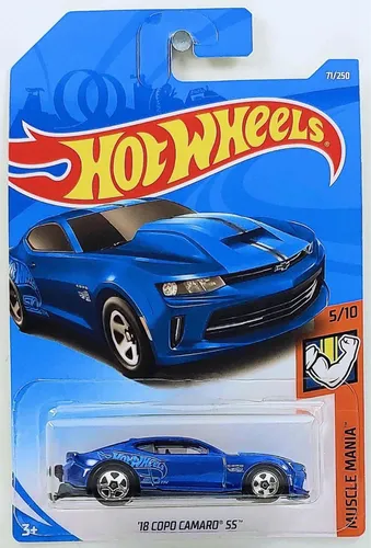 18 Copo Camaro Ss Hot Wheels Escala 1 64 Muscle Mania Cuotas Sin Interés