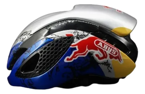 Capacete Bike Ciclismo Abus Red Bull | Frete grátis