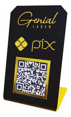 Placa Pix Qr Code Personalizada AcrĂlico Display Pagamento ... Placa Pix Qr Code Personalizada AcrĂlico Display Pagamento ...