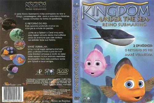 Dvd Kingdom Under The Sea - Reino Submarino | MercadoLivre