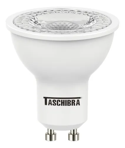 Lâmpada De Led Dicróica Mr16 Tdl 35 4 9w Gu10 Taschibra Cor Da Luz
