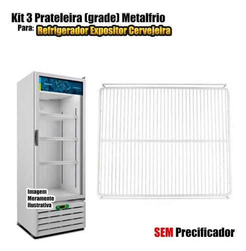 3 Grade Prateleira Geladeira De Cerveja Metalfrio Vn 29/44 | Frete grátis 3 Grade Prateleira Geladeira De Cerveja Metalfrio Vn 29/44 | Frete grátis