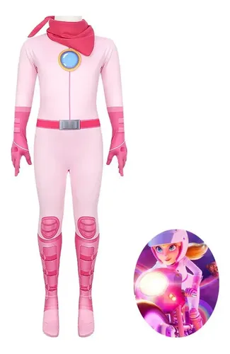 Disfraz De Princesa Peach Para Niñas, Mono De Cosplay | Meses sin interés
