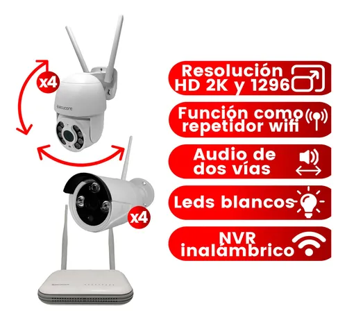 Cámara de seguridad Secucore KITIPWFZ208I WIFI | MercadoLibre Cámara de seguridad Secucore KITIPWFZ208I WIFI | MercadoLibre