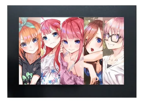 Cuadro De Las Quintillizas Nakano Go Toubun No Hanayome 48 Cuotas