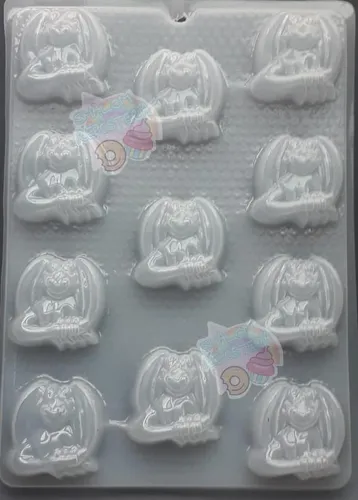 Molde Mediano 11 Dragones Chicos Gelatina Jabon Yeso Choco Meses Sin