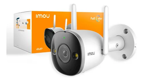 Cámara De Seguridad Wifi Ip Imou Exterior Bullet Alarma 4mp Cámara De Seguridad Wifi Ip Imou Exterior Bullet Alarma 4mp