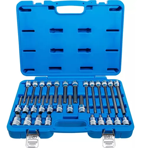 Kit De 30 Dados 1/2 Con Punta Allen Para Taller Mecánico Bgs | Envío gratis