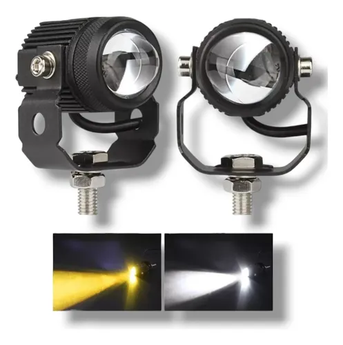 Faros De Niebla Led Para Motocicleta 60w Dos Colores 2piezas | Meses ... Faros De Niebla Led Para Motocicleta 60w Dos Colores 2piezas | Meses ...
