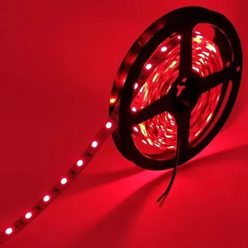 Tira Led 5050 Blanco Frio Sin Fuente Autoadhesiva 5m