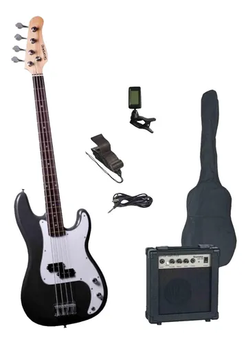 Set De Bajo Electrico Scorpion Psb-200 Bk | Cuotas sin interés Set De Bajo Electrico Scorpion Psb-200 Bk | Cuotas sin interés