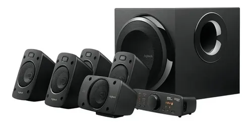 Bocinas Logitech Z906 Teatro En Casa 5.1 Thx Pc 980-000474 Color Negro ...